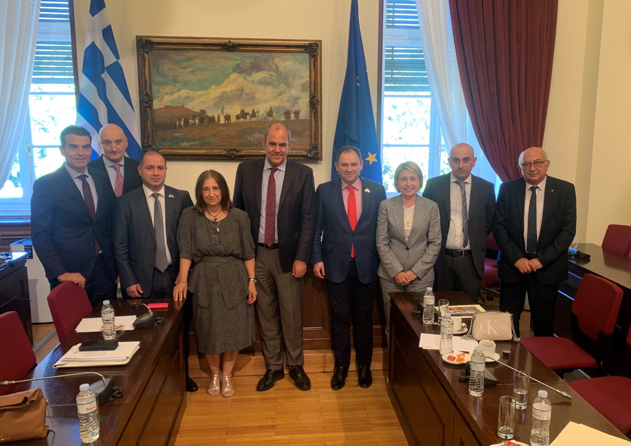 Συνάντηση Χριστίνας Αλεξοπούλου με Γεωργιανούς βουλευτές - Χριστίνα ...