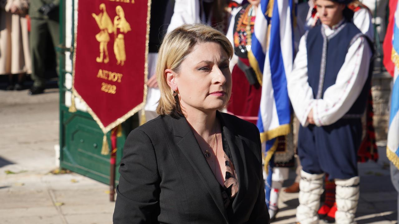 Χ. Αλεξοπούλου: Εκπροσώπησε τον Κ. Μητσοτάκη και την κυβέρνηση στις ...